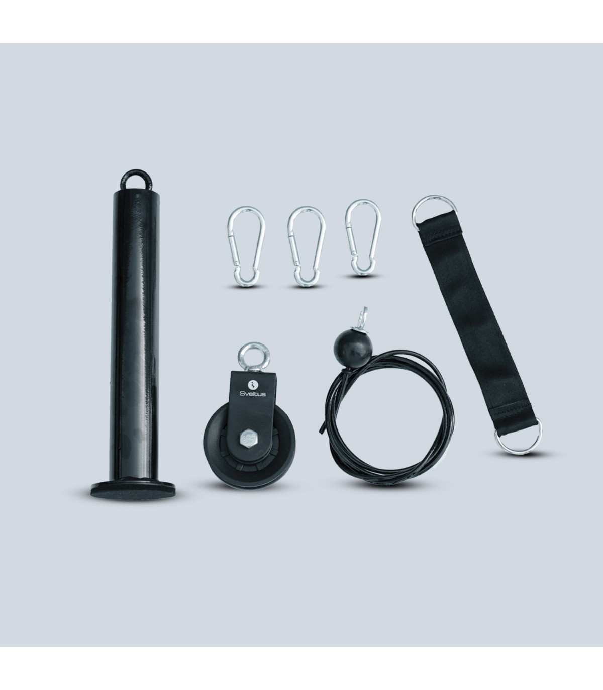 Kit Poulie Sveltus - Adaptable pulley system for home training