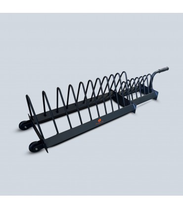 Plates rack with castors