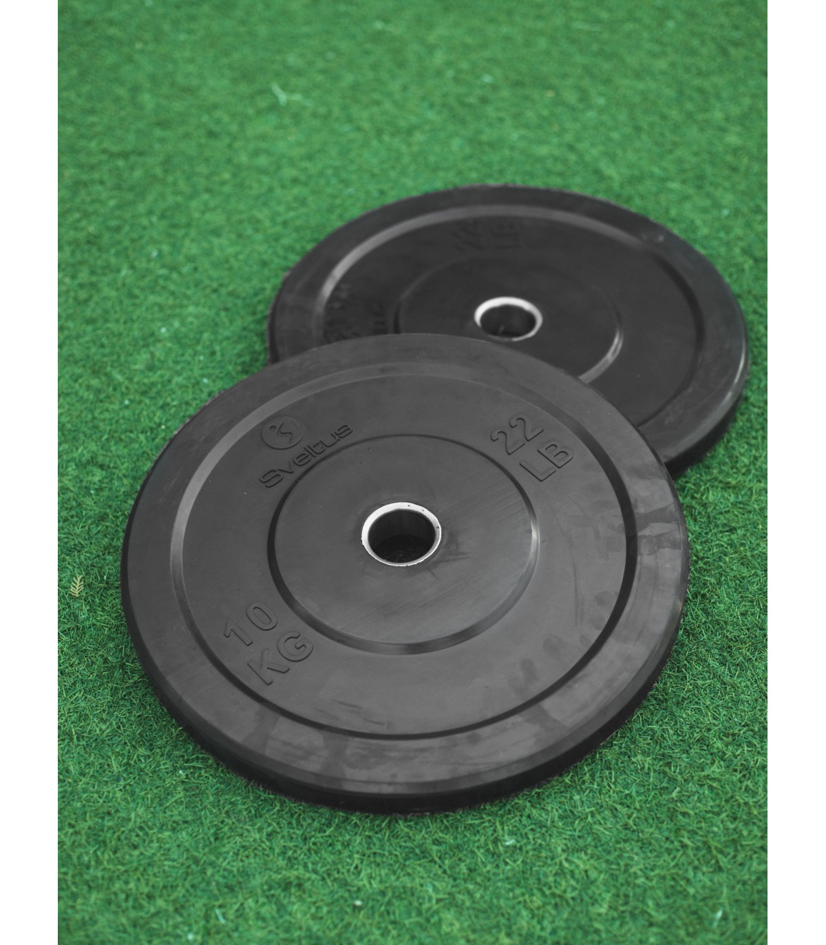 Olympiques Rubber Sveltus discs - Range of rubber weights for Ø50 mm bars
